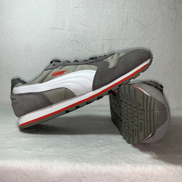 Puma | Shoes | Puma St Runner Limestone Graywhite Mens Size 15 | Poshmark